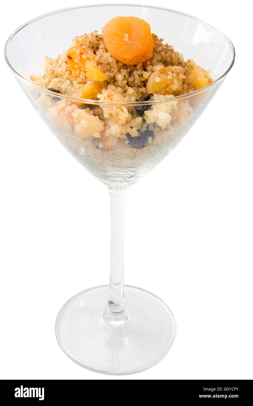 Süßer afrikanischer Couscous - Sweet African Couscous Stock Photo - Alamy