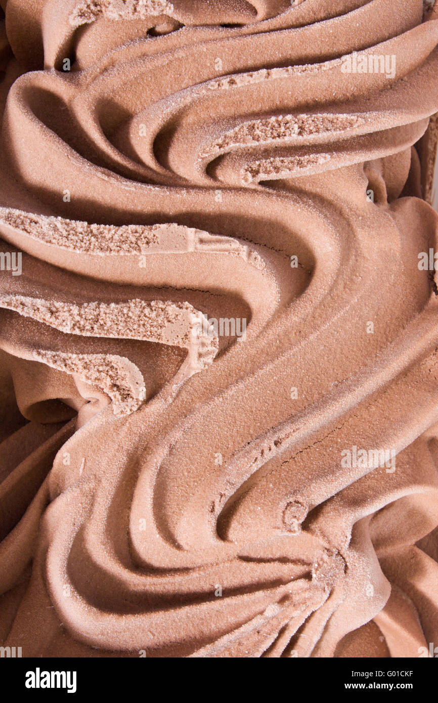 The abstract background of chocolate ice cream Stock Photo - Alamy