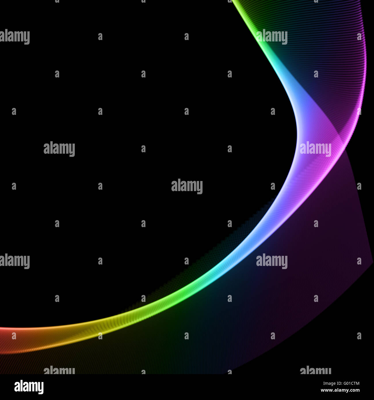 bright colorful light background in perspective Stock Photo - Alamy