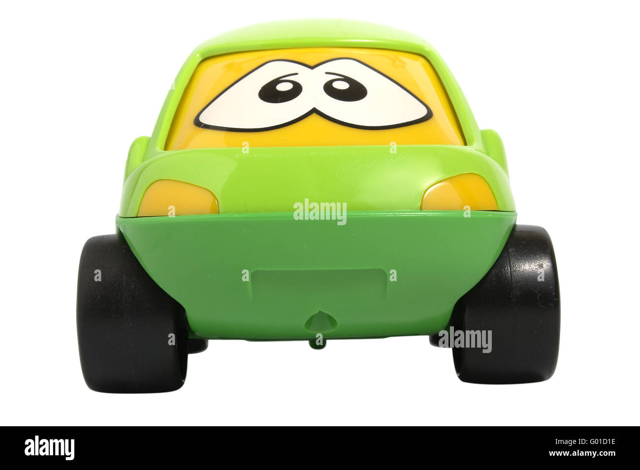 Toy car isolated on white with clipping path Stock Photo - Alamy