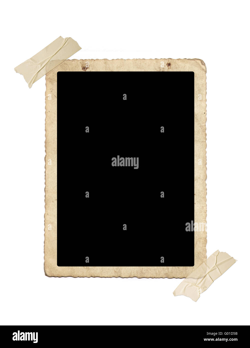 Vintage photo card. Scanned with high resolution Stock Photo - Alamy