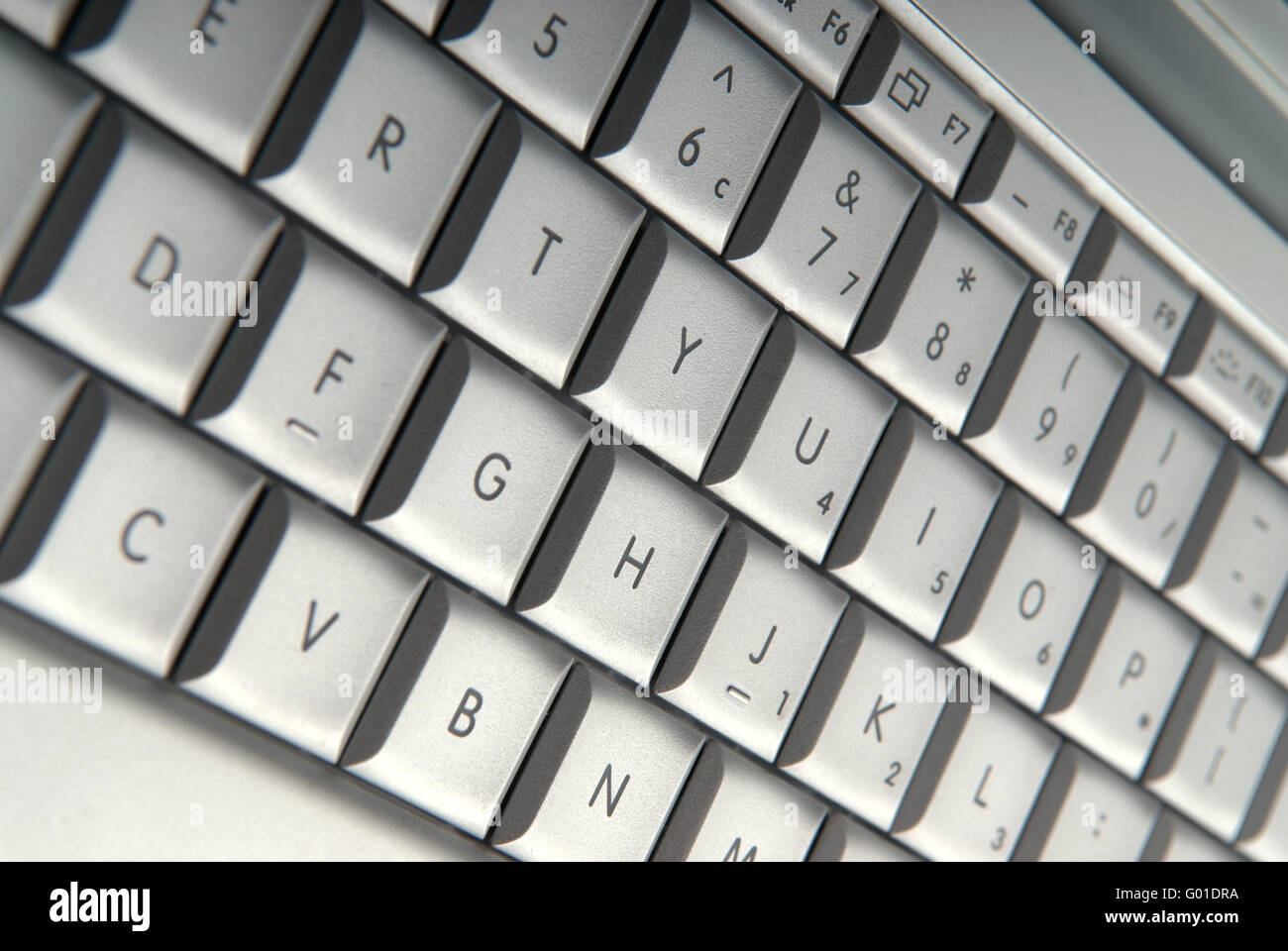 Angled Computer keyboard Stock Photo - Alamy