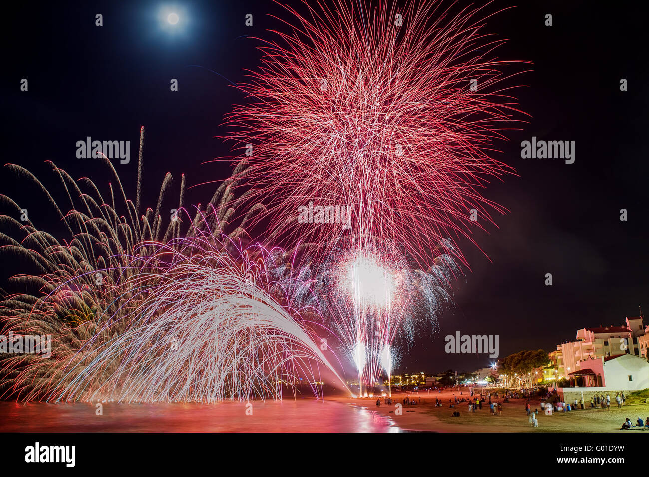 Colorful light art performance show hi-res stock photography and images ...