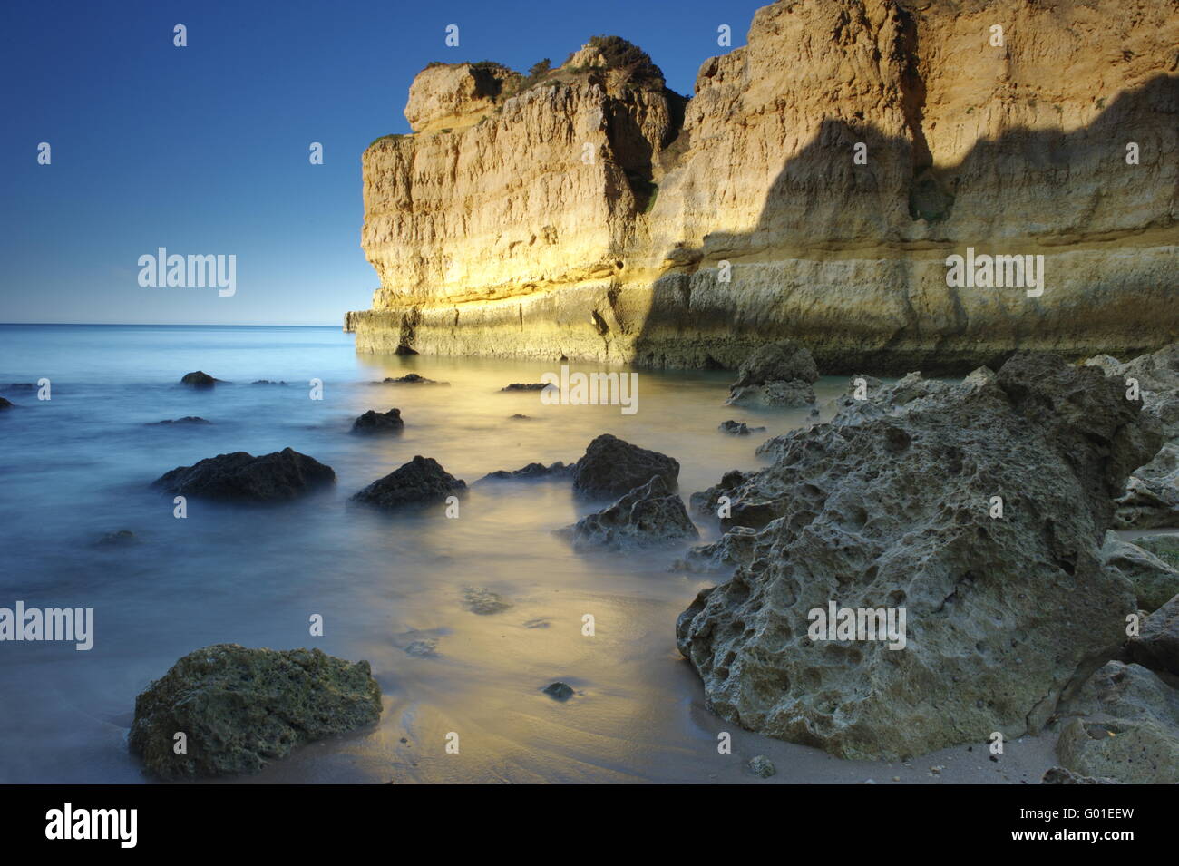 Hidden bay 1 Stock Photo - Alamy