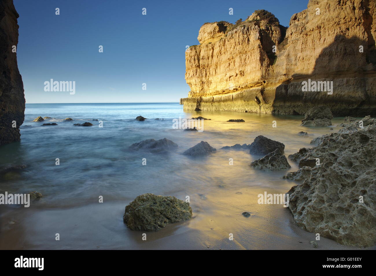 Hidden bay 2 Stock Photo - Alamy