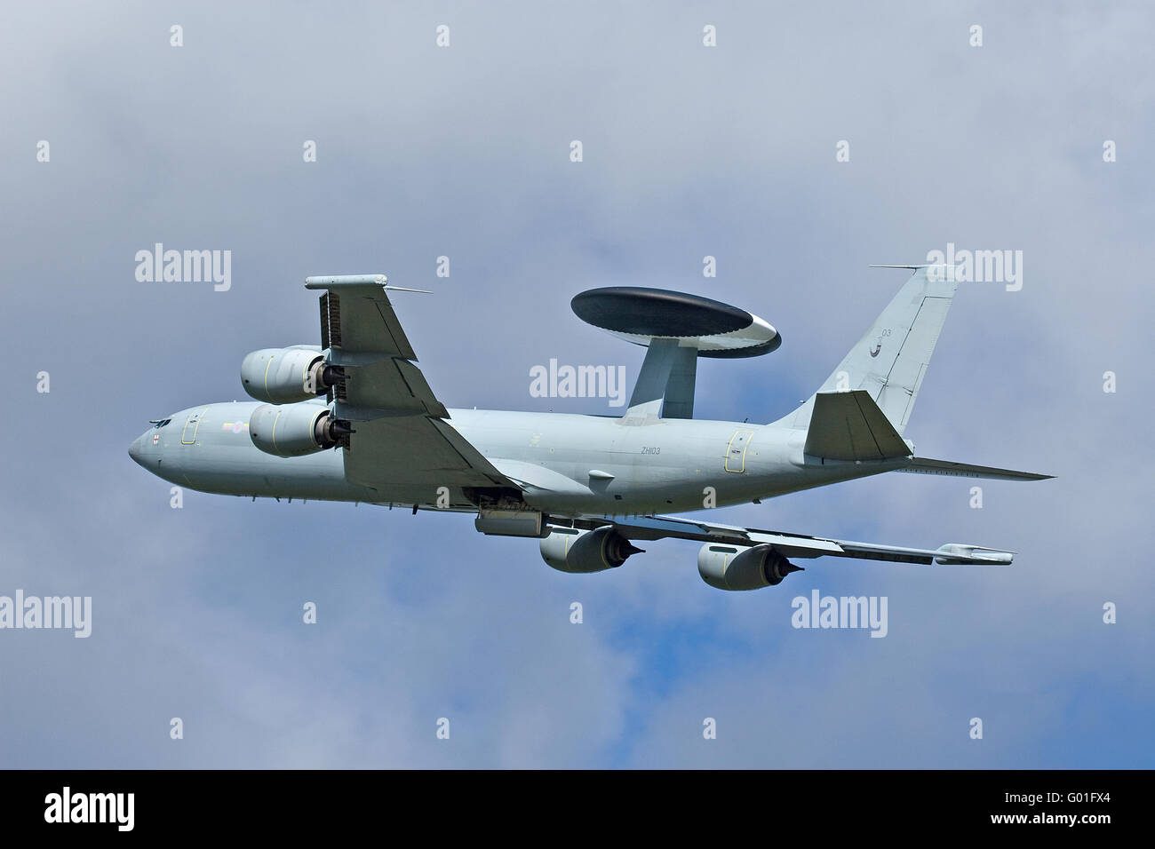 RAF Boeing E-3D Sentry ZH103 Stock Photo - Alamy