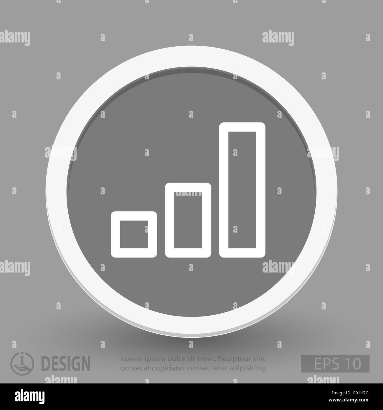 Pictograph of graph Stock Vector Image & Art - Alamy