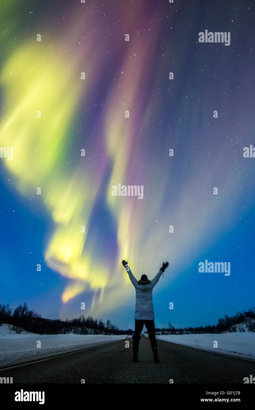 Magic of Lapland Stock Photo - Alamy
