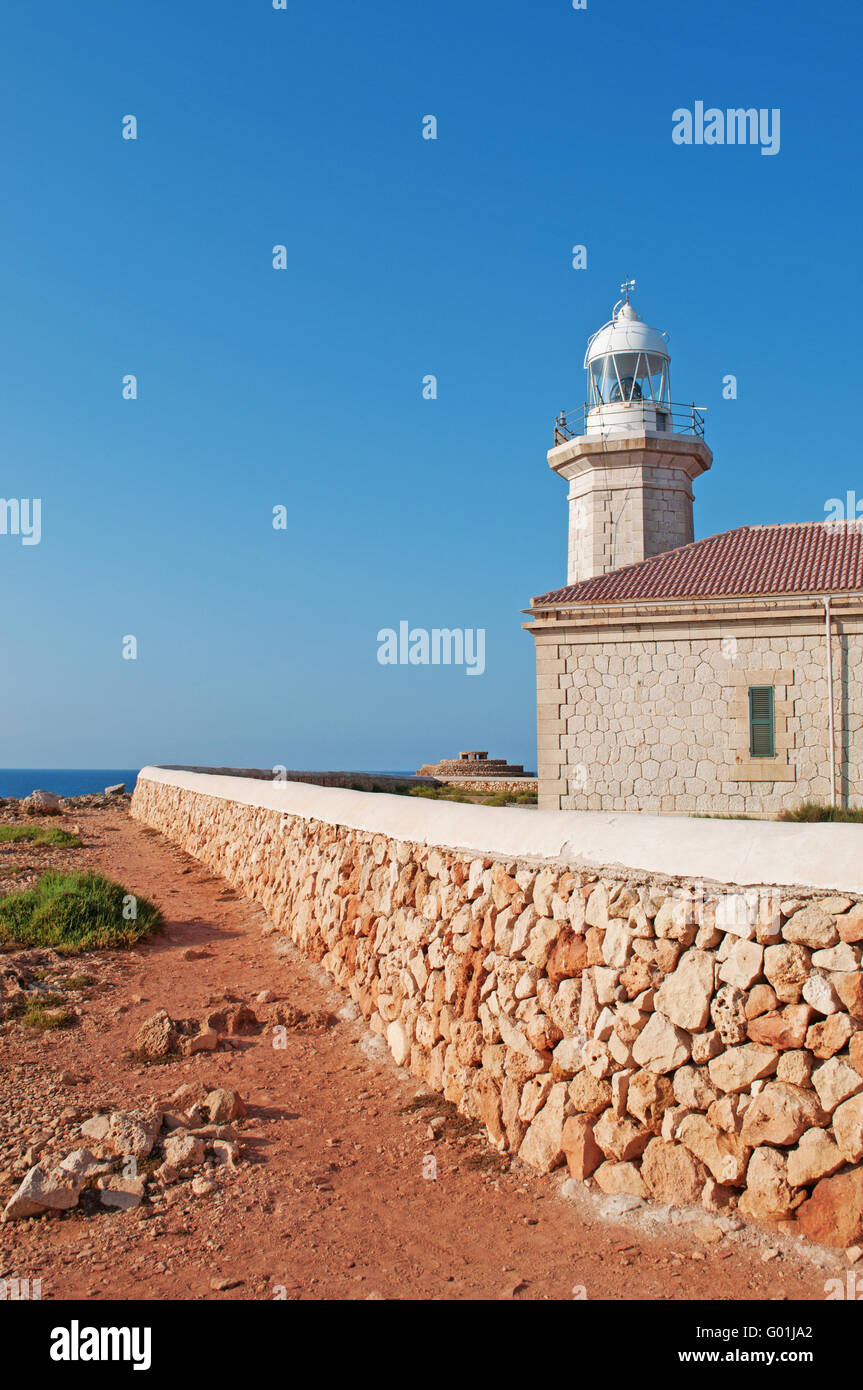 Menorca, Balearic Islands, Spain, Europe: red rocks and nature on the ...