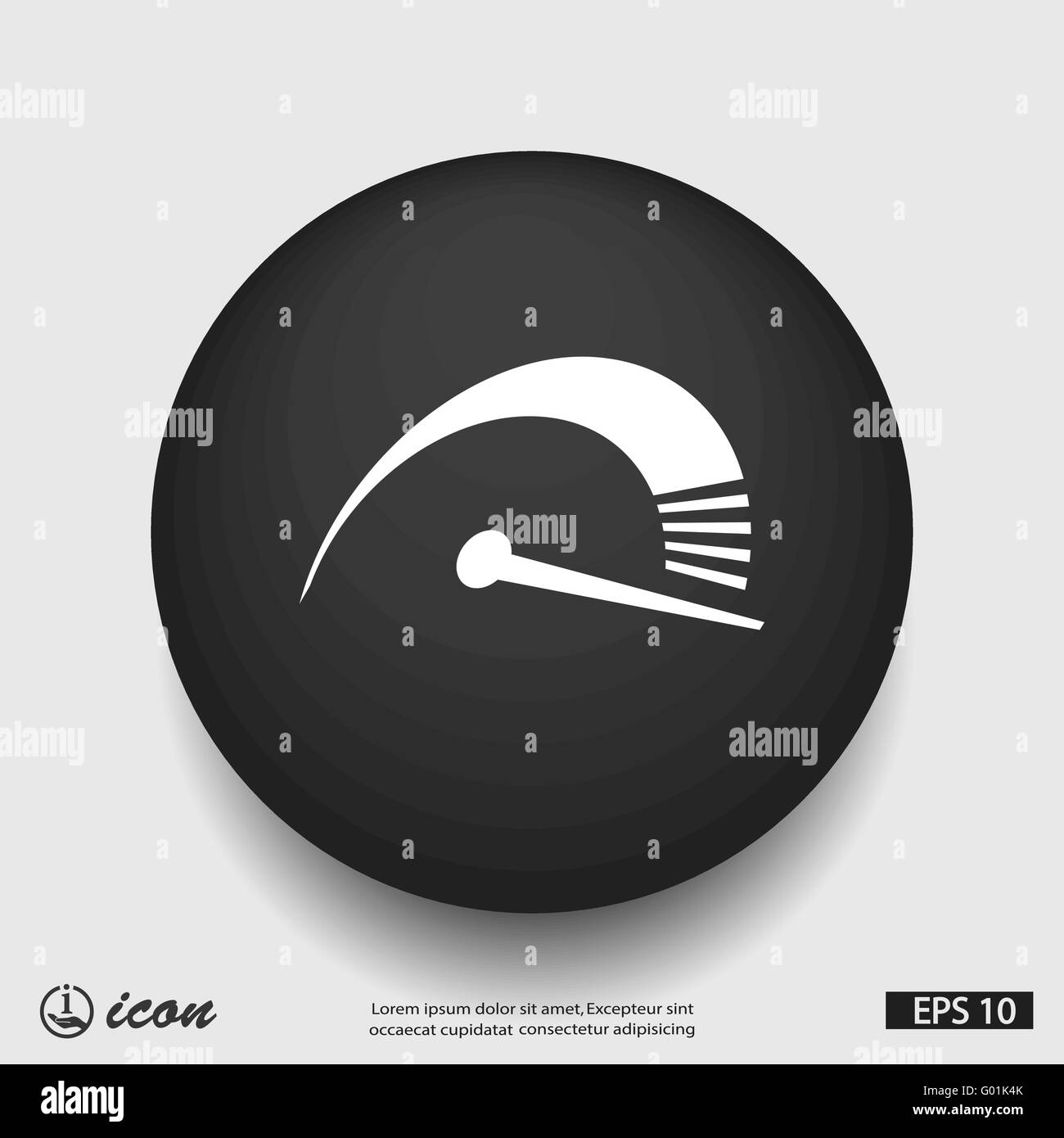 Speedometer graphic Black and White Stock Photos & Images - Alamy