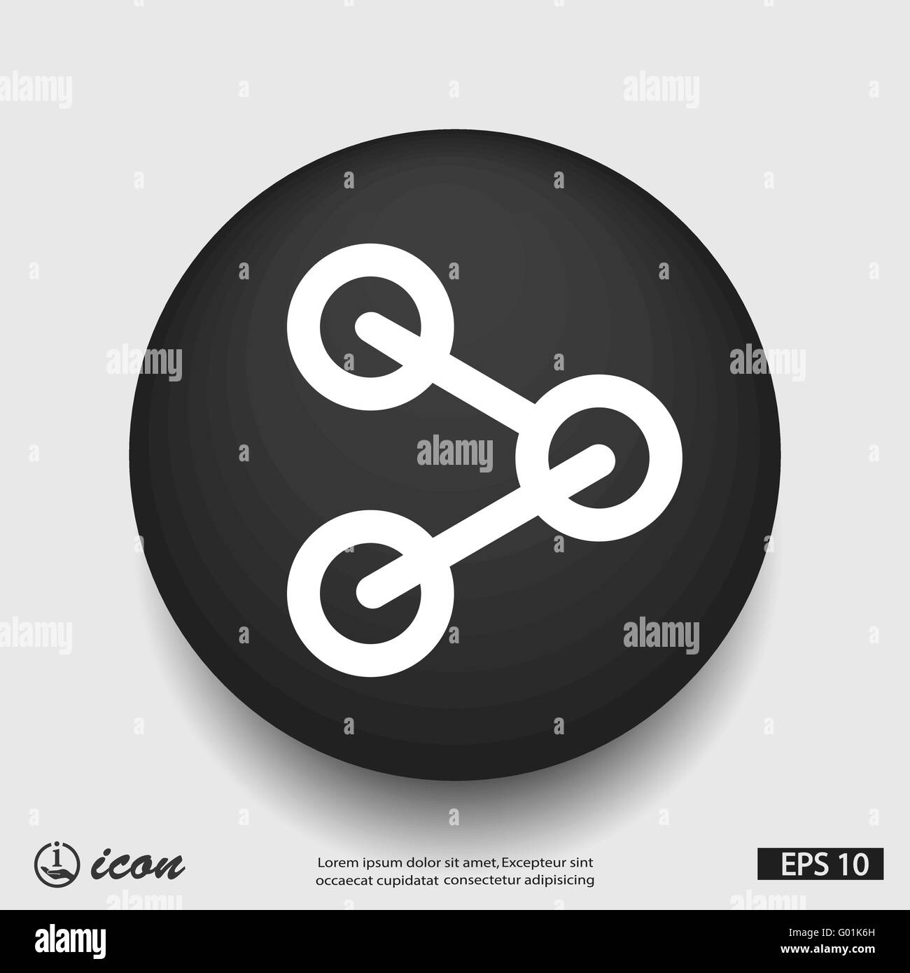 Pictograph of share Stock Vector Image & Art - Alamy