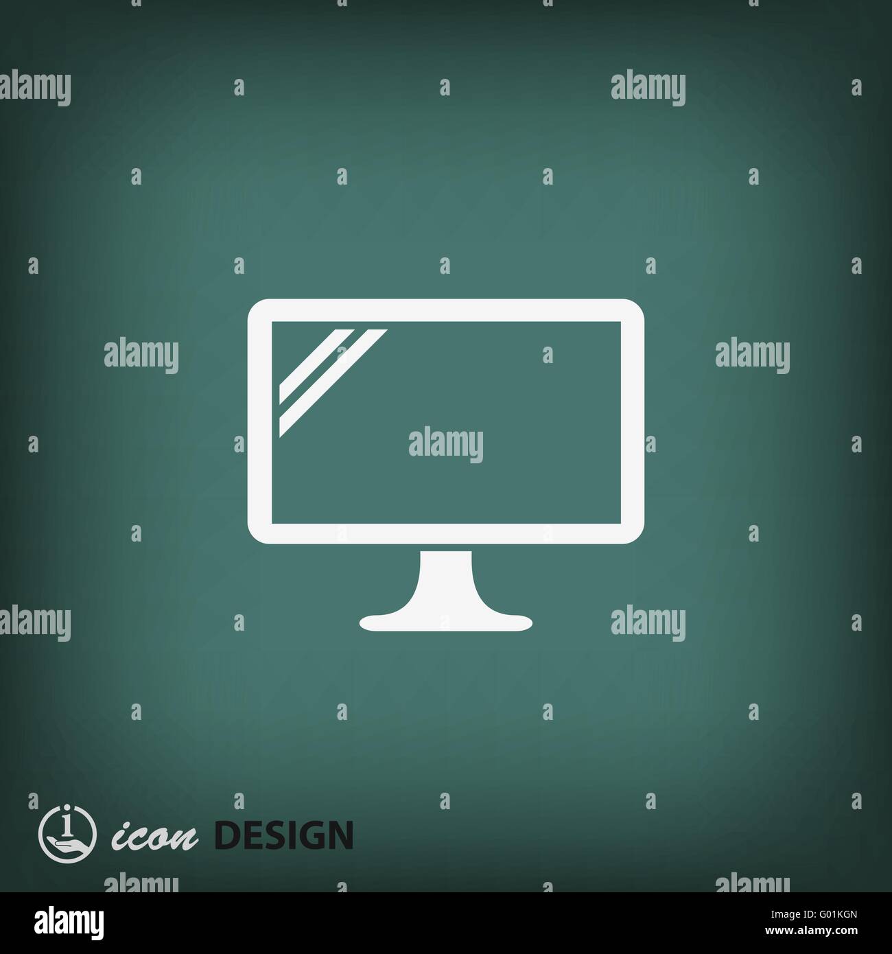 Pictograph of computer Stock Vector Image & Art - Alamy