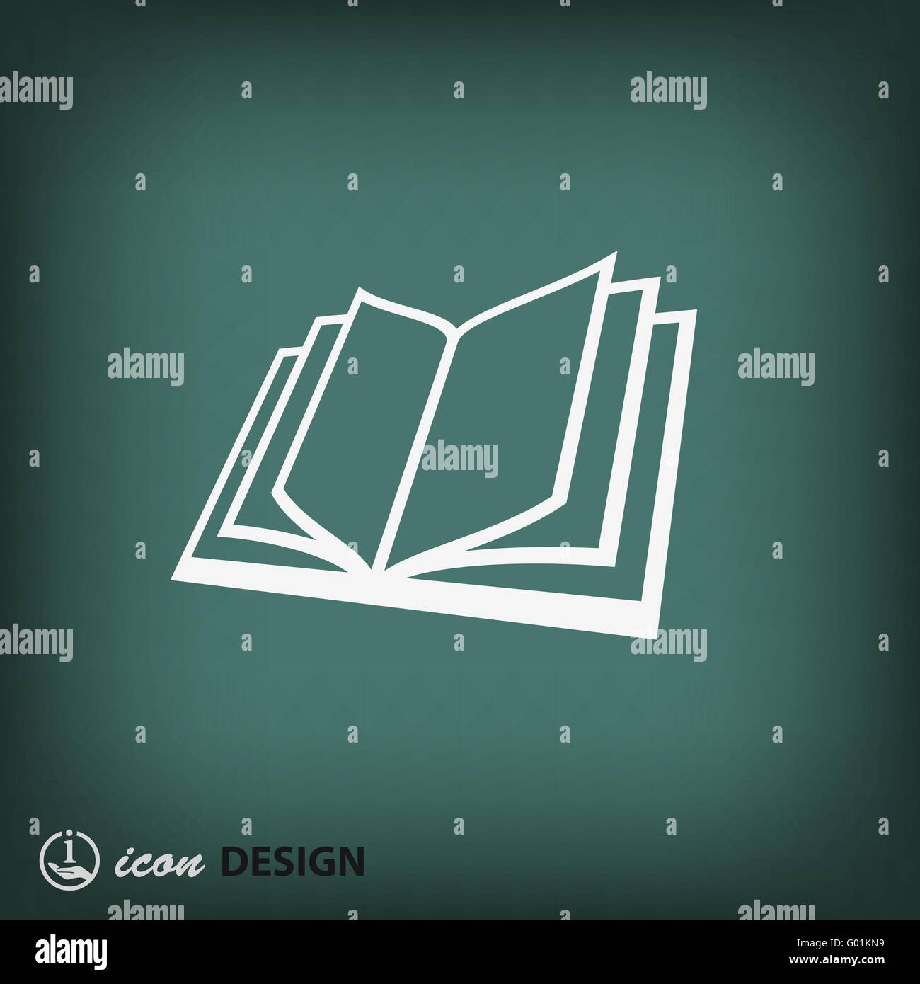 Pictograph of book Stock Vector Image & Art - Alamy