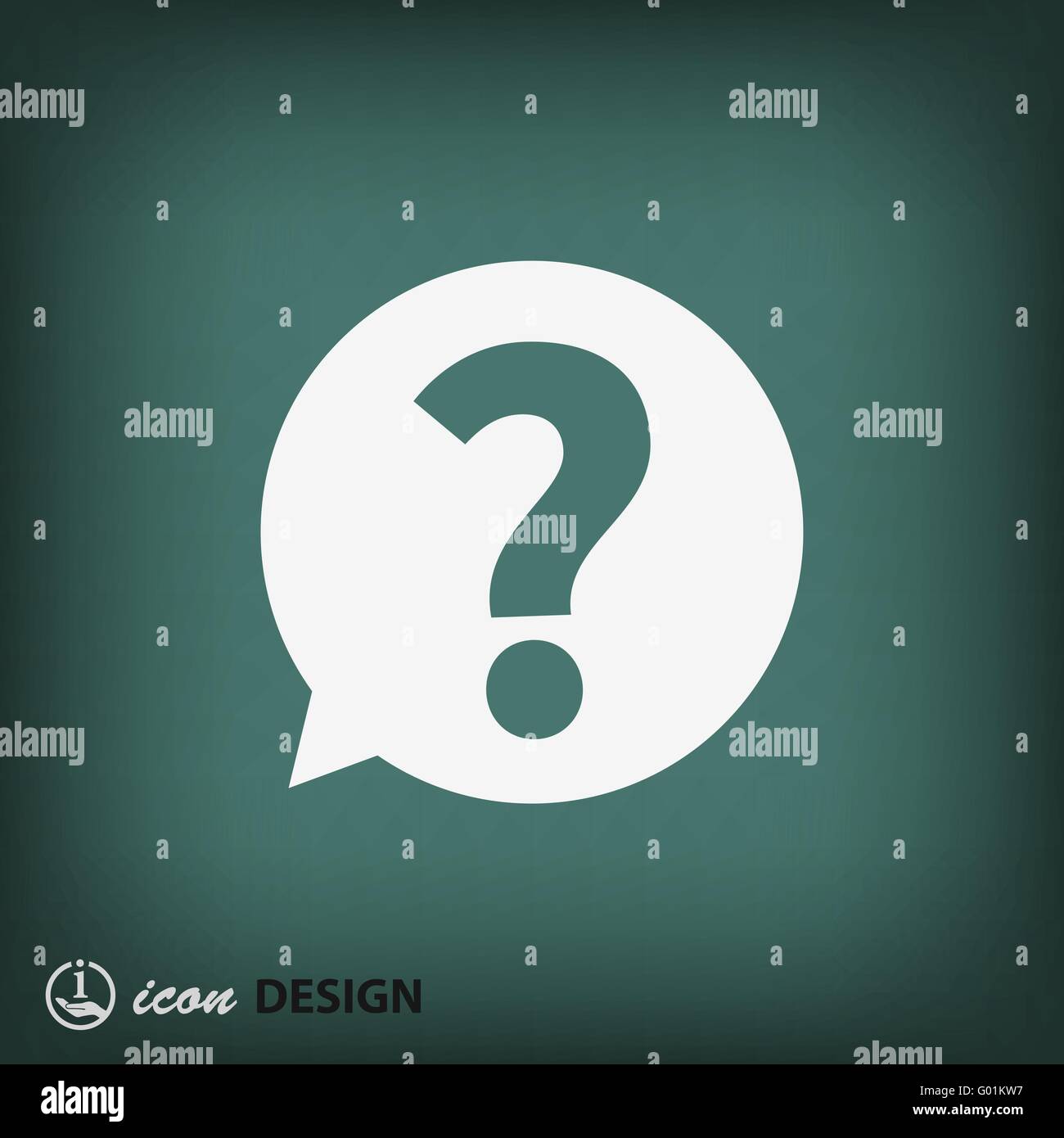 Pictograph of question mark Stock Vector Image & Art - Alamy
