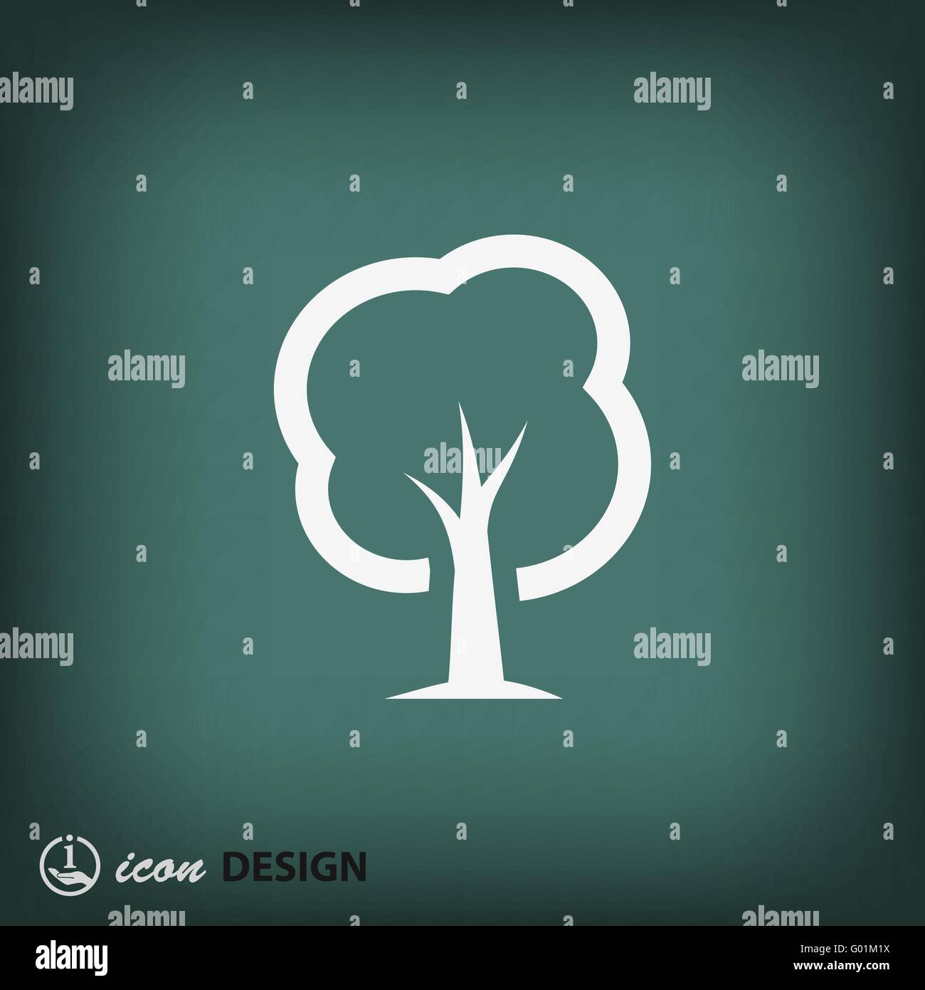 Pictograph of tree Stock Vector Image & Art - Alamy