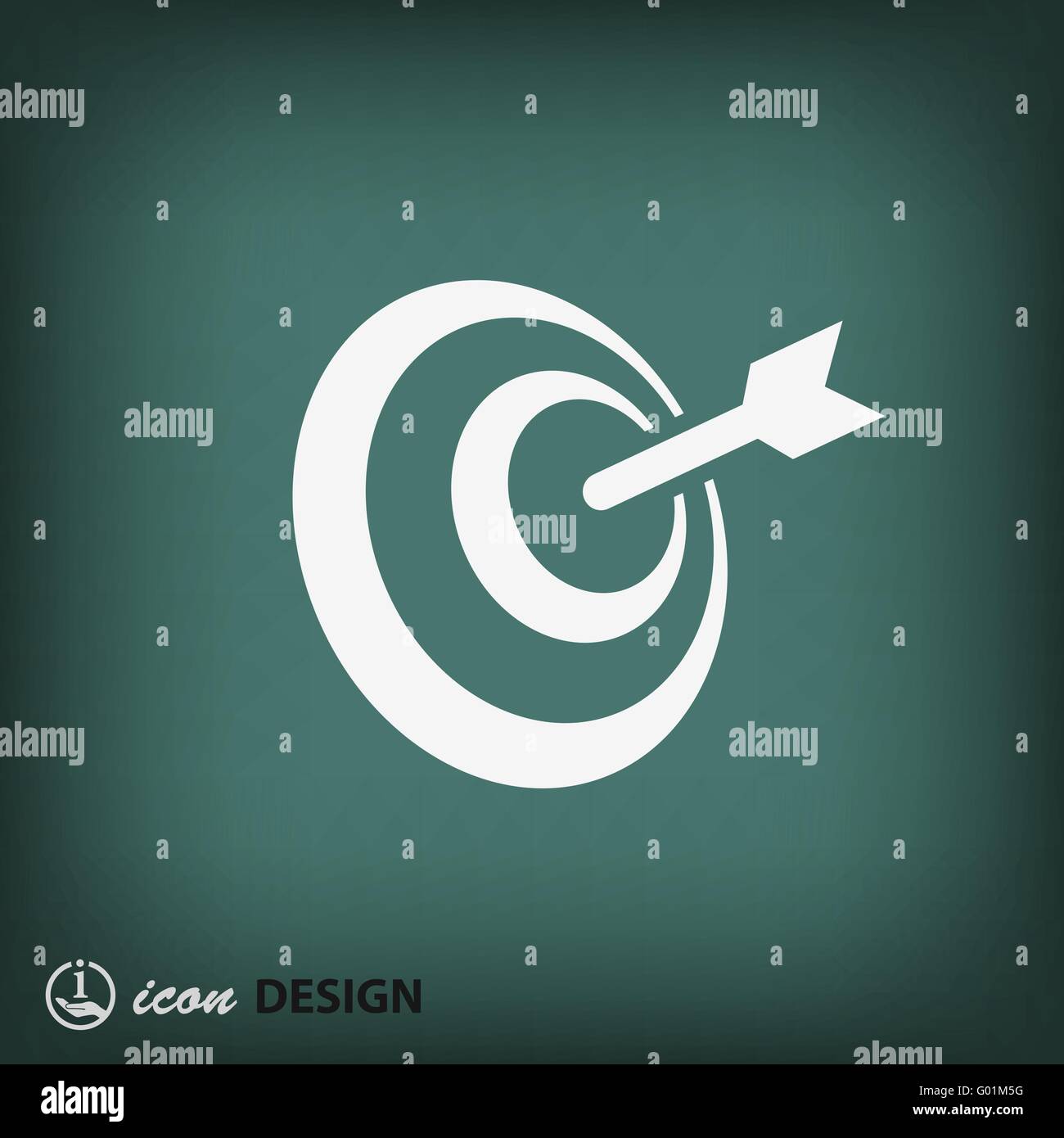 Pictograph of target Stock Vector Image & Art - Alamy