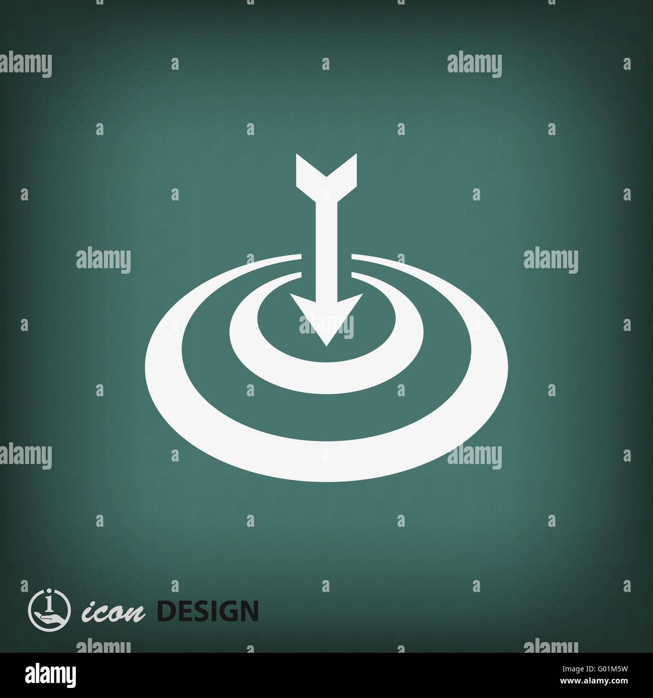 Pictograph of target Stock Vector Image & Art - Alamy