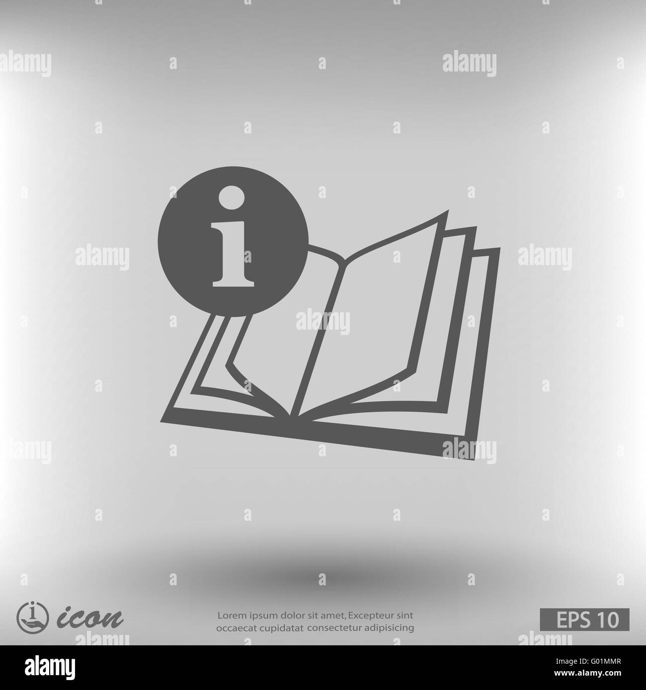 Pictograph of book Stock Vector Image & Art - Alamy