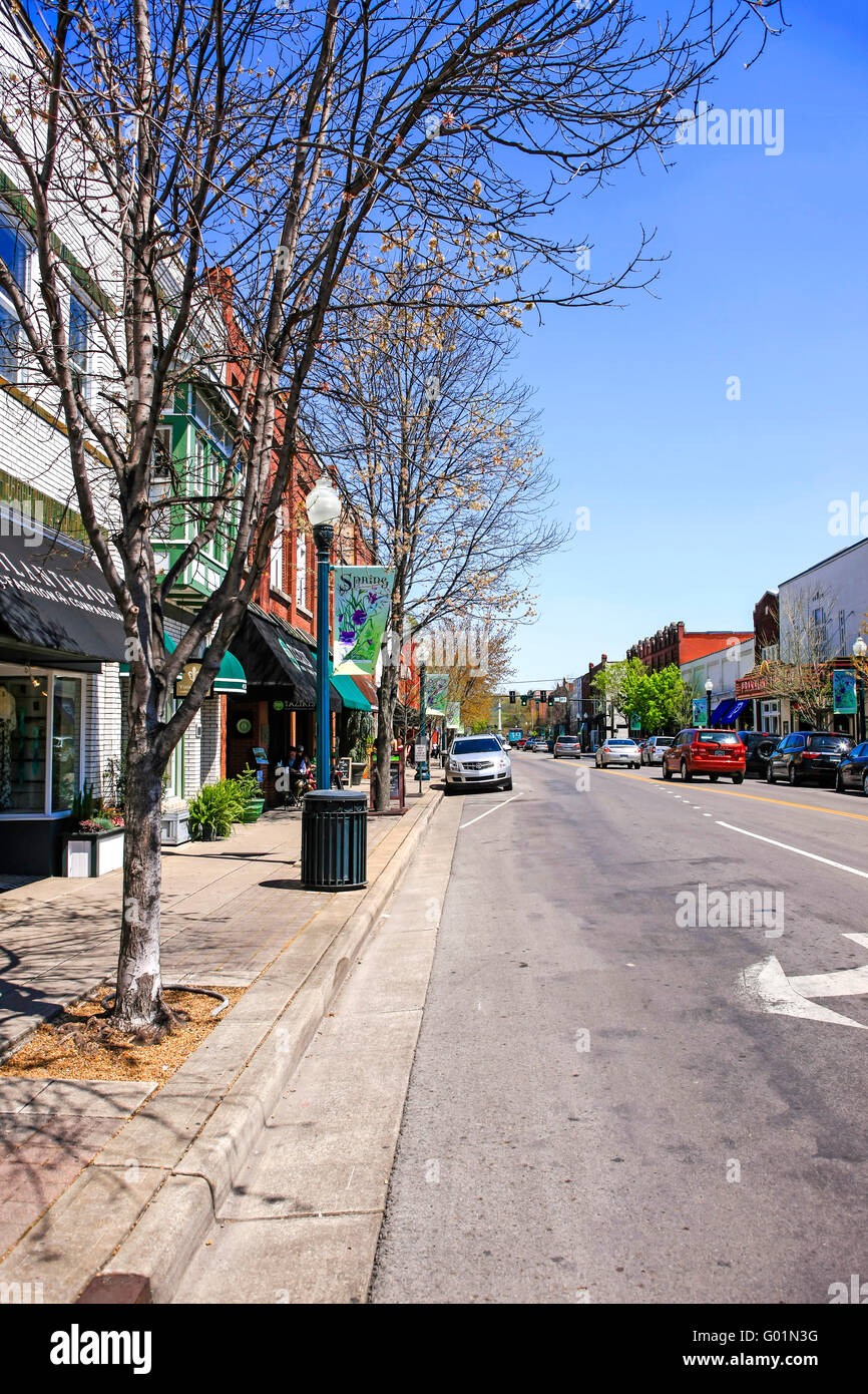 Franklin tn main street hi-res stock photography and images - Alamy