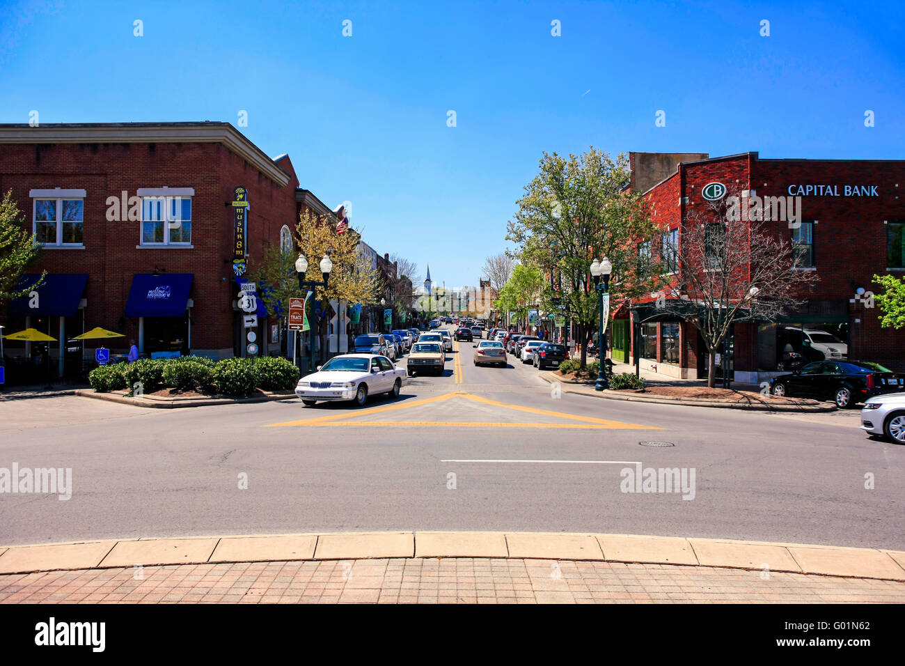 Franklin tn public square hi-res stock photography and images - Alamy