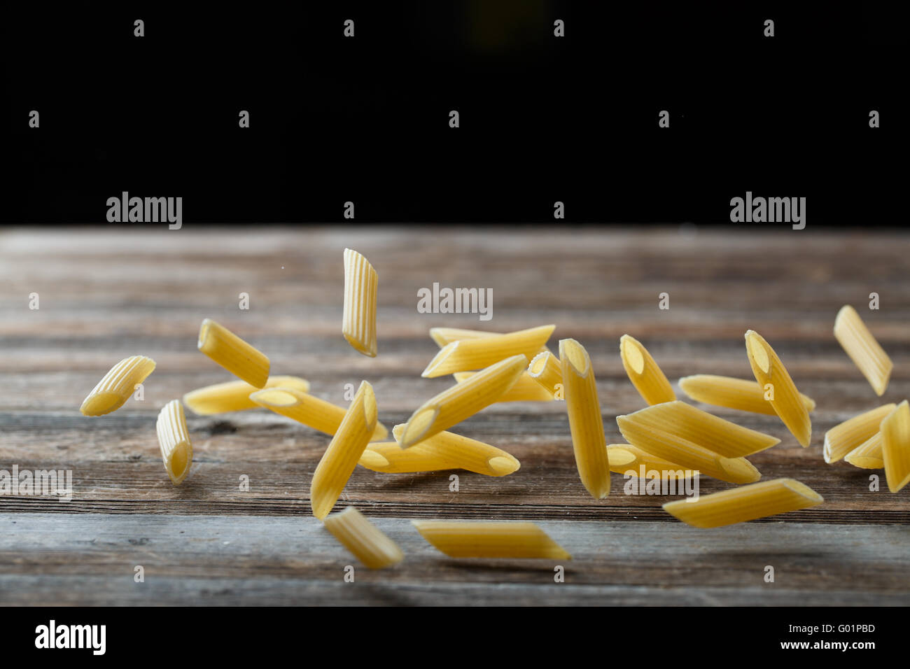 Close up italian pasta falling hi-res stock photography and images - Alamy