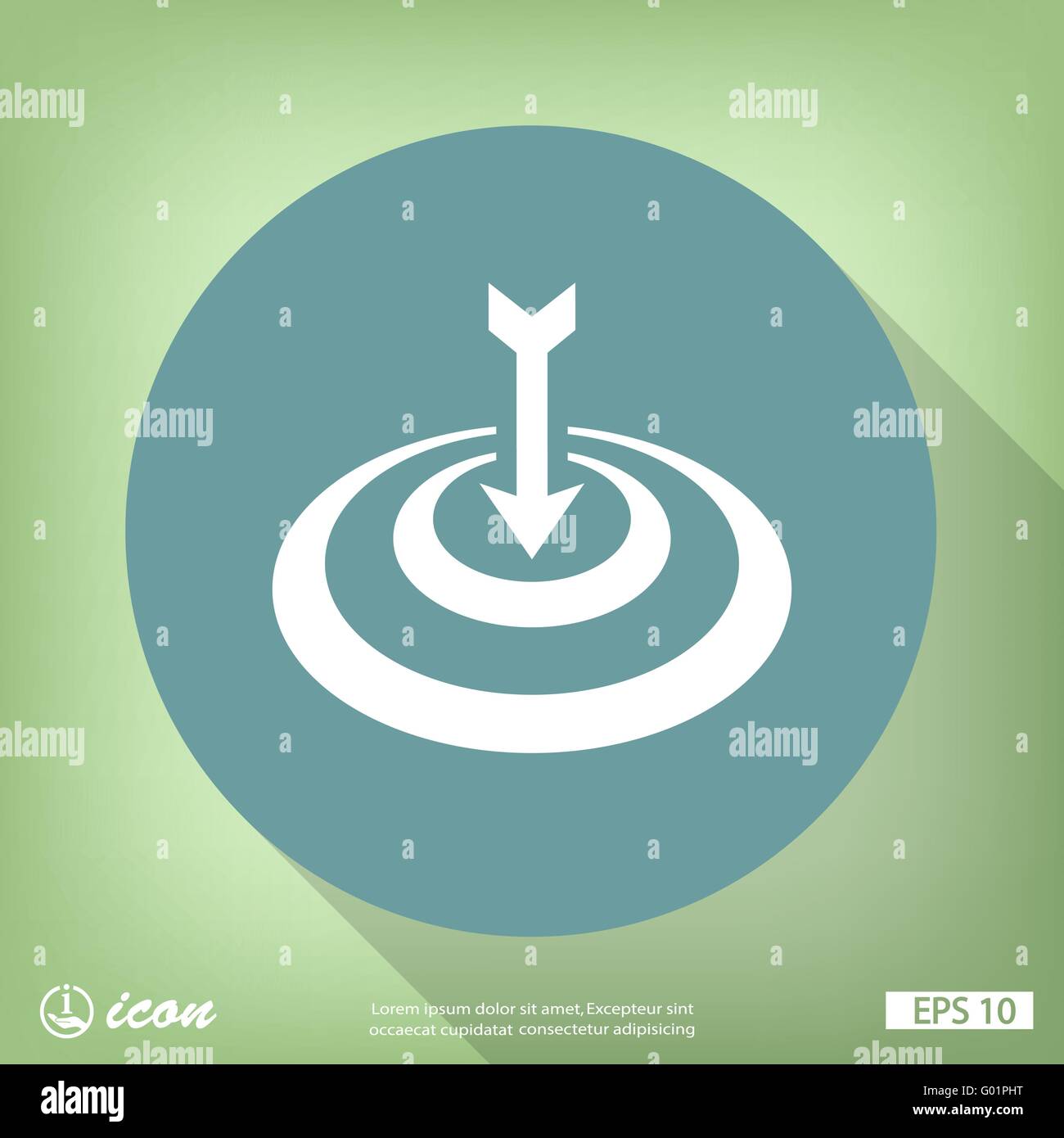 Pictograph of target Stock Vector Image & Art - Alamy