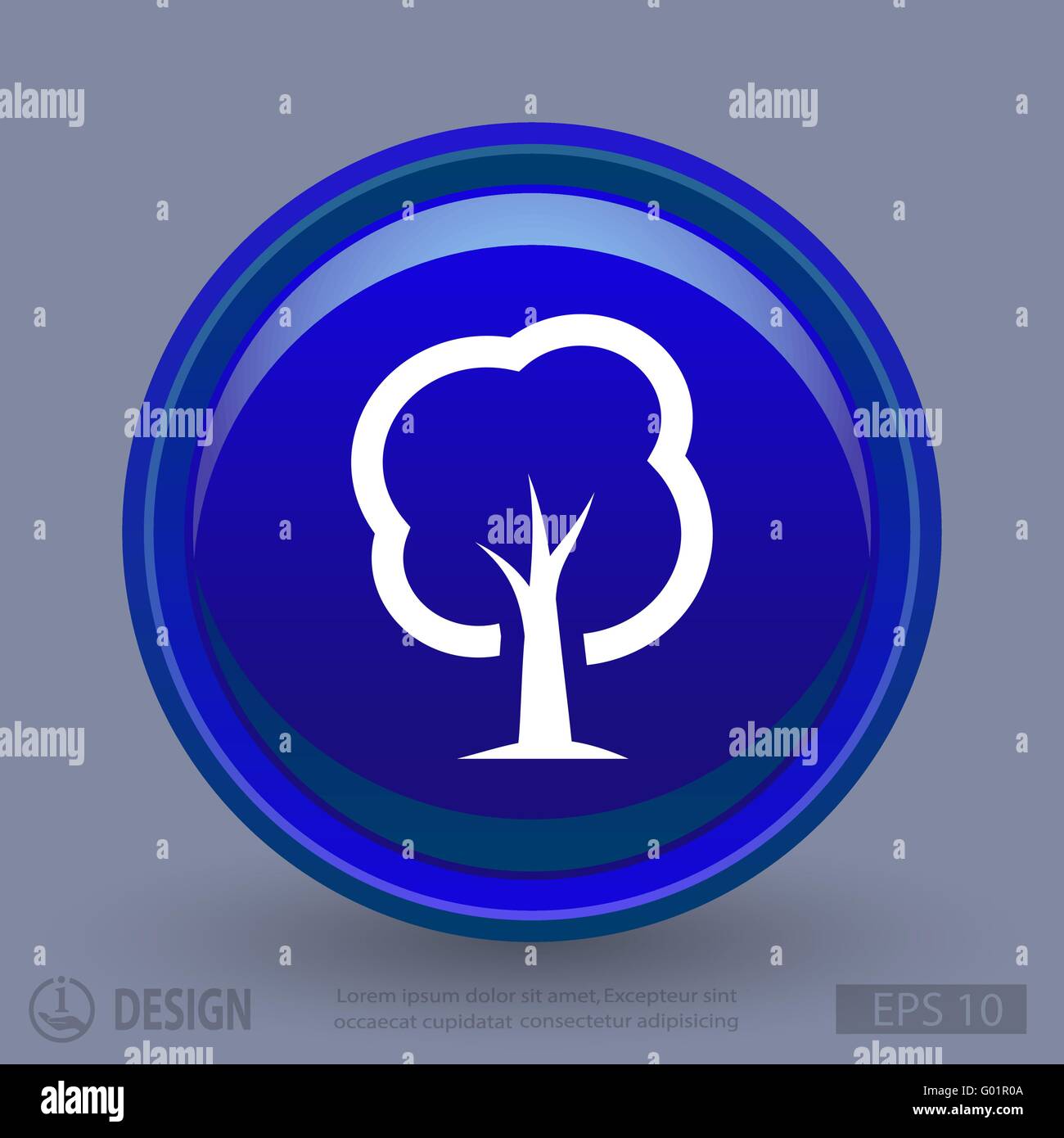 Pictograph of tree Stock Vector Image & Art - Alamy
