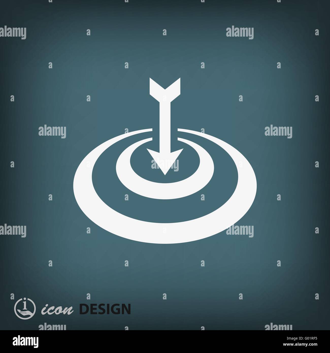 Pictograph of target Stock Vector Image & Art - Alamy