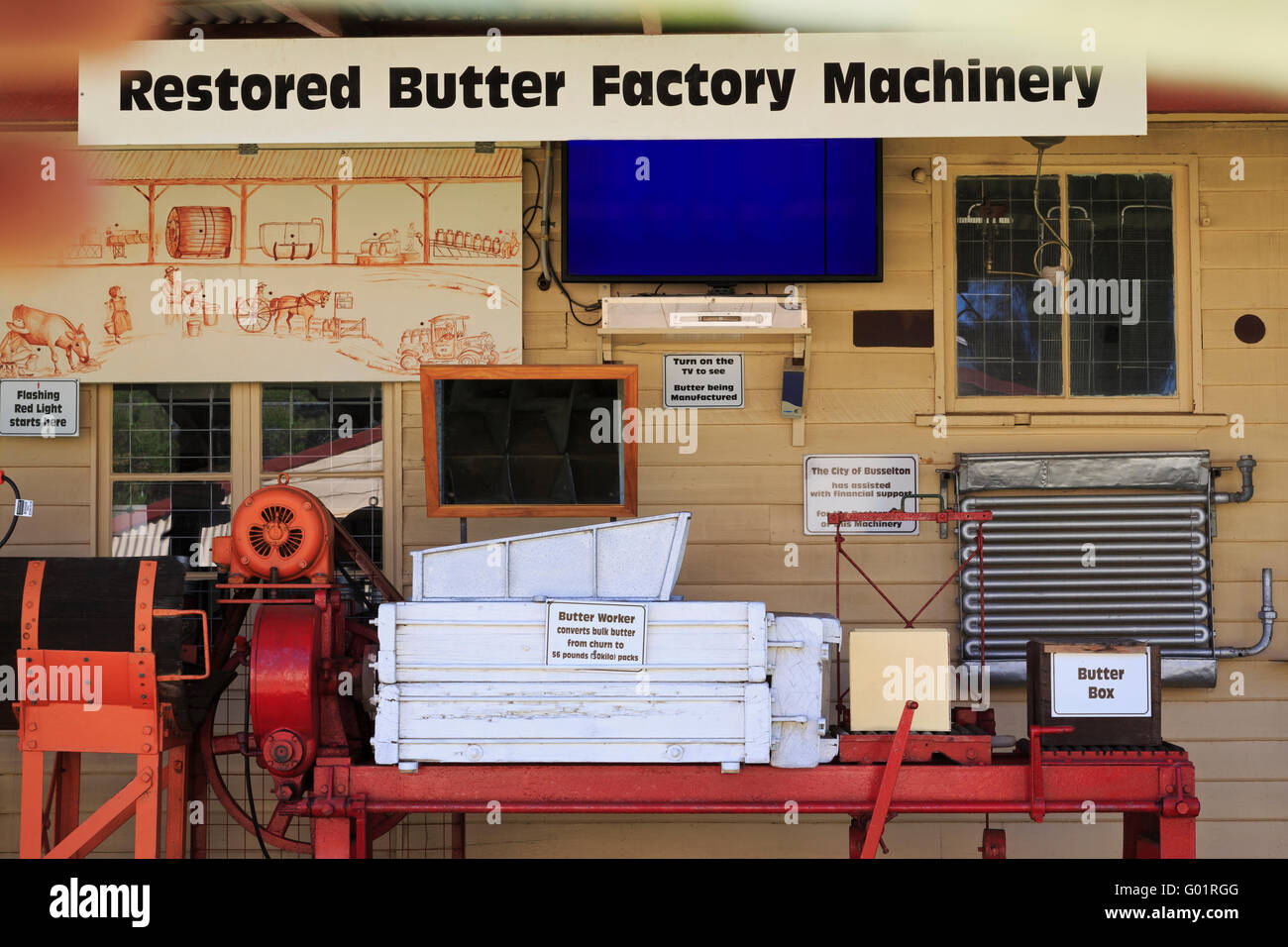 Butter Factory Museum, Busselton, Western Australia Stock Photo - Alamy