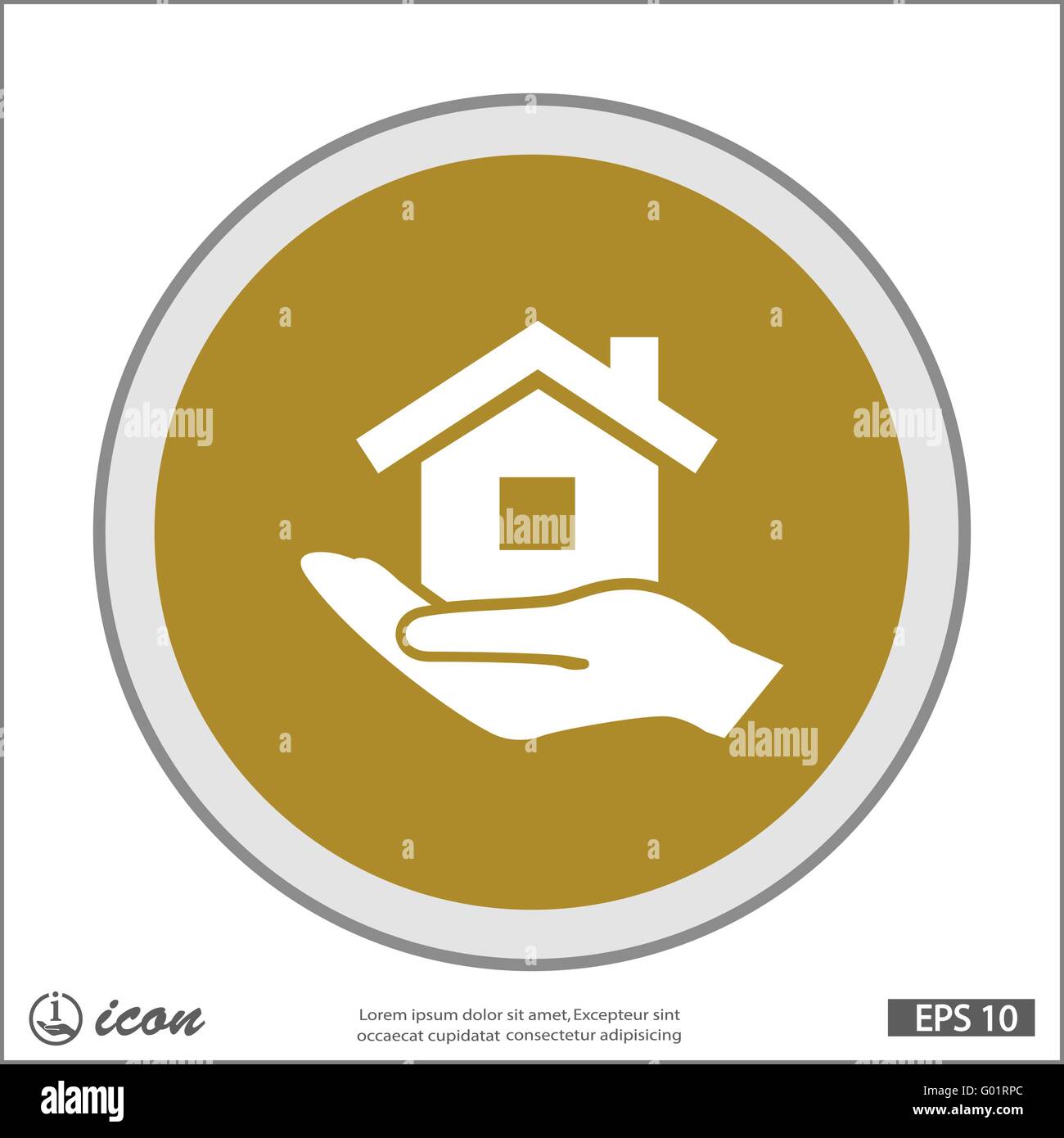 Pictograph of home Stock Vector Image & Art - Alamy