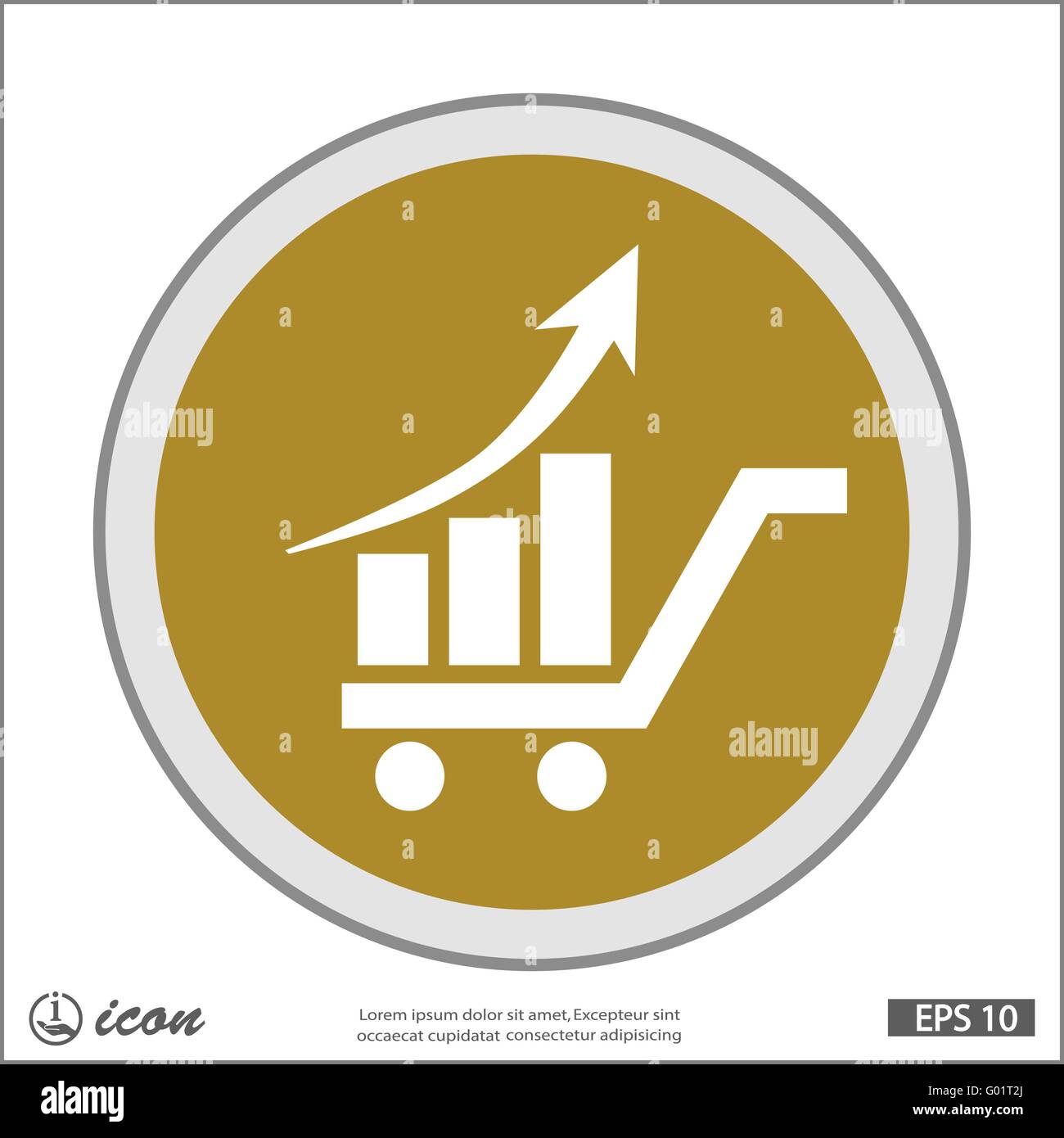 Pictograph of graph Stock Vector Image & Art - Alamy