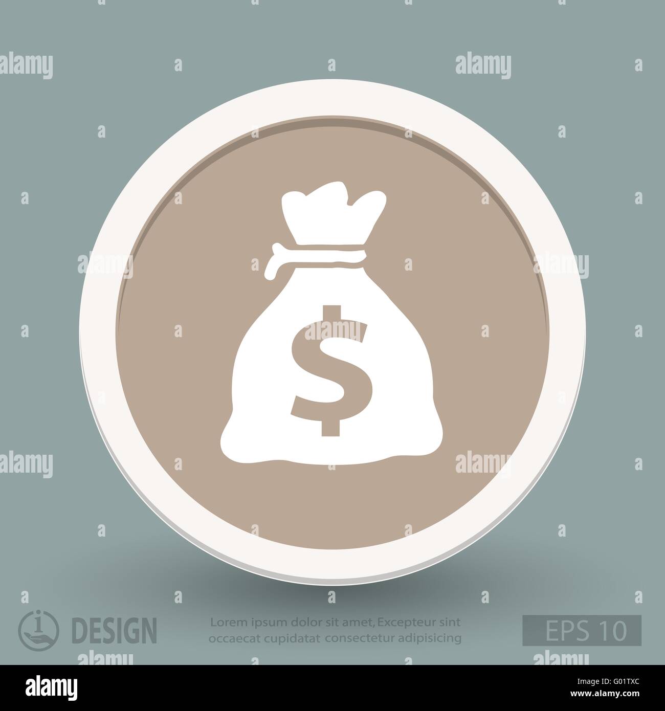 Pictograph of money Stock Vector Image & Art - Alamy