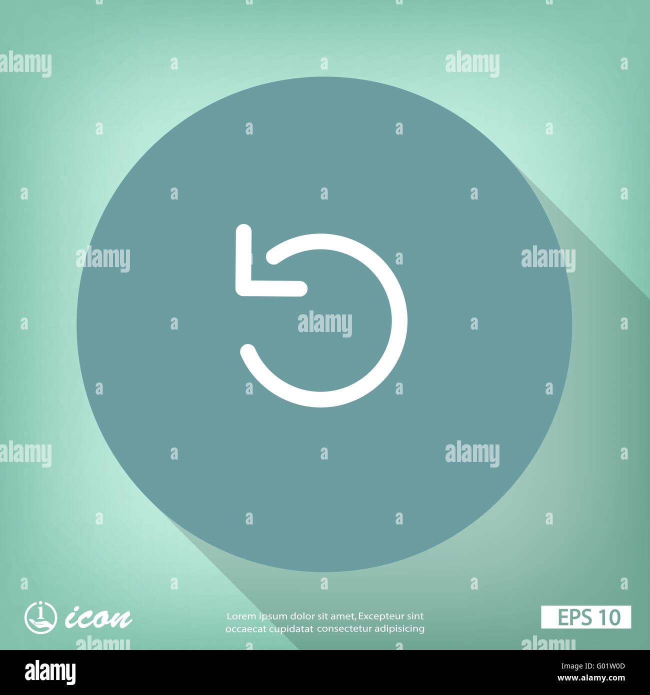 Pictograph of refresh Stock Vector Image & Art - Alamy