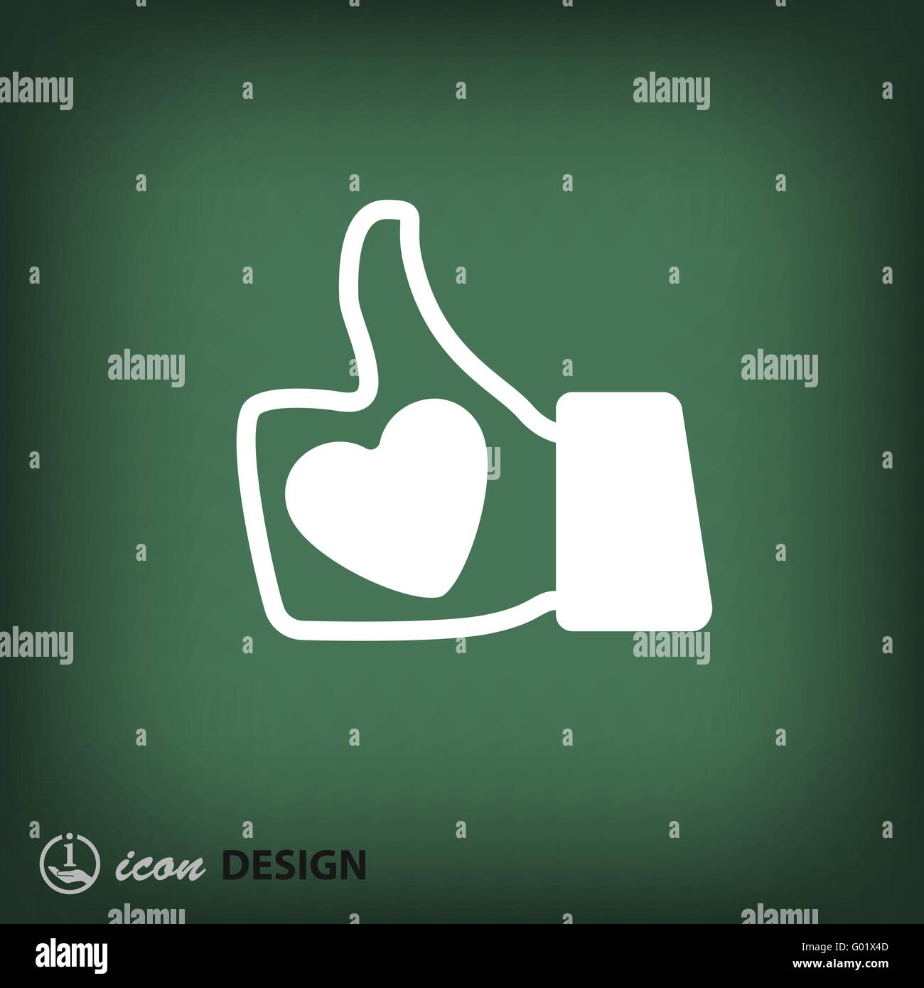 Pictograph of like Stock Vector Image & Art - Alamy