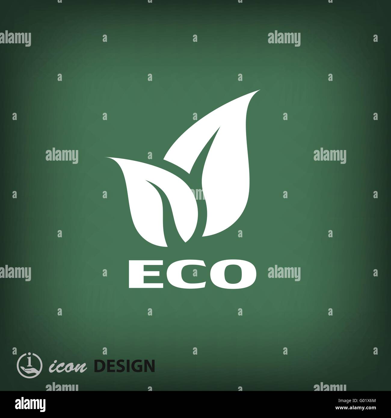 Pictograph of eco Stock Vector Image & Art - Alamy