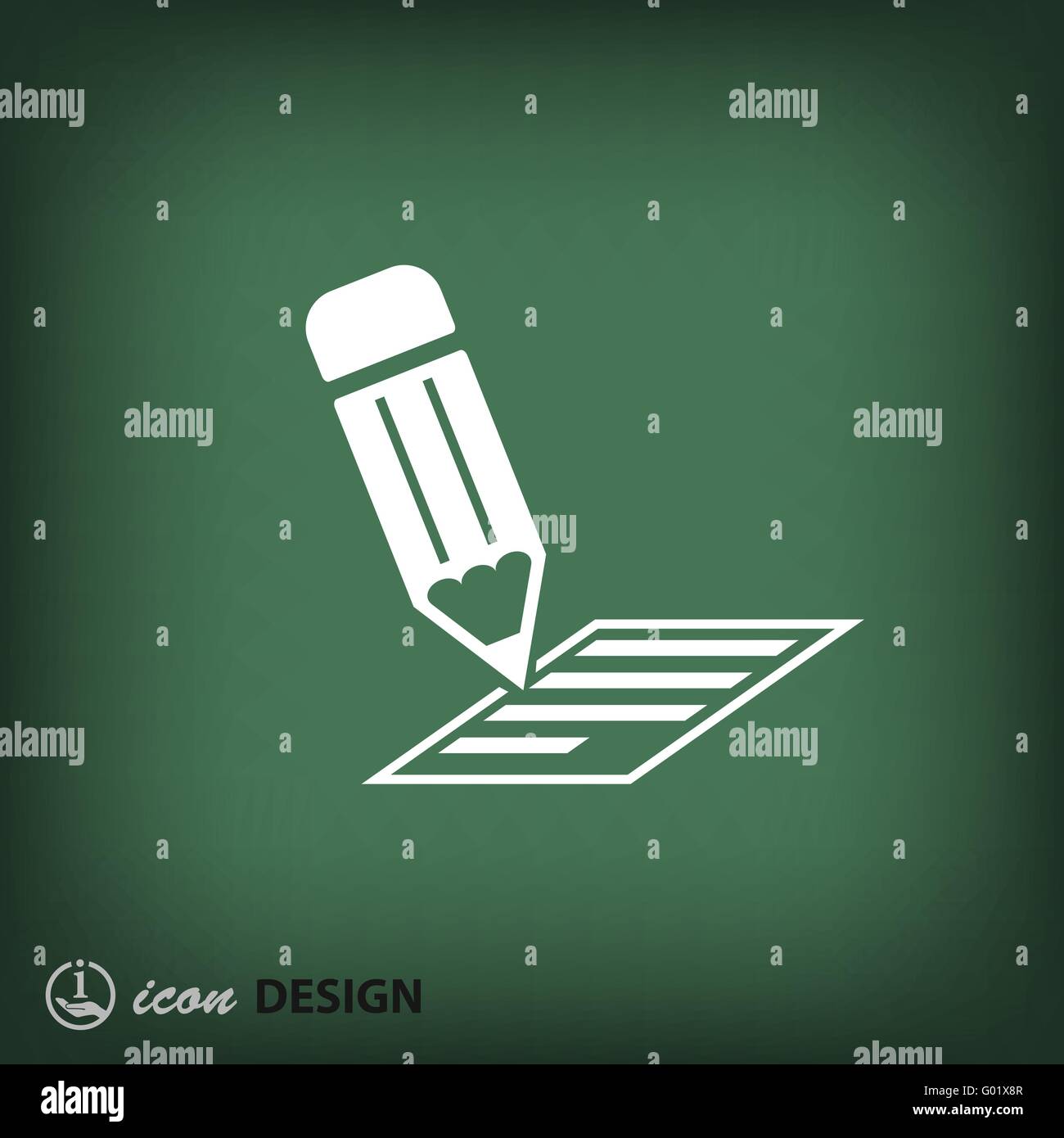 Pictograph of note Stock Vector Image & Art - Alamy