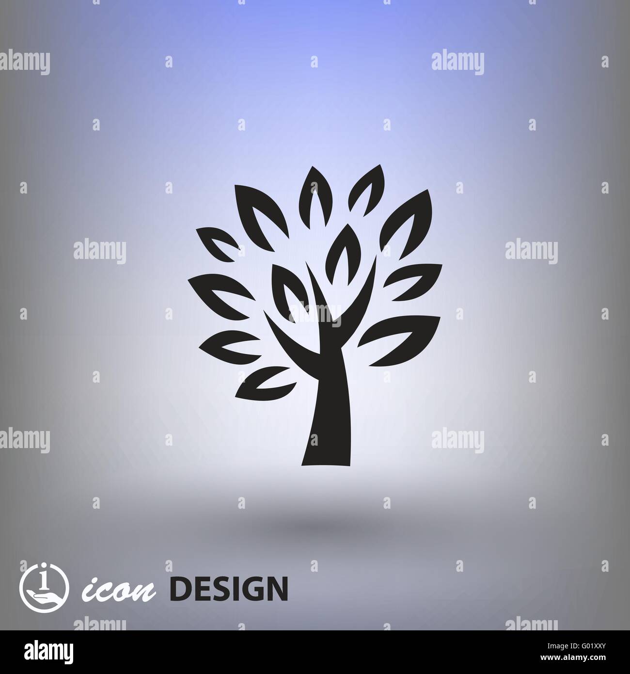 Pictograph of tree Stock Vector Image & Art - Alamy