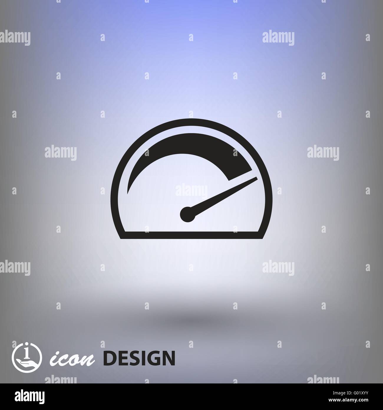 Pictograph of speedometer Stock Vector Image & Art - Alamy