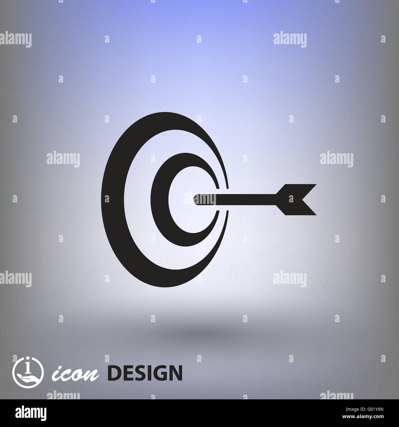 Pictograph of target Stock Vector Image & Art - Alamy