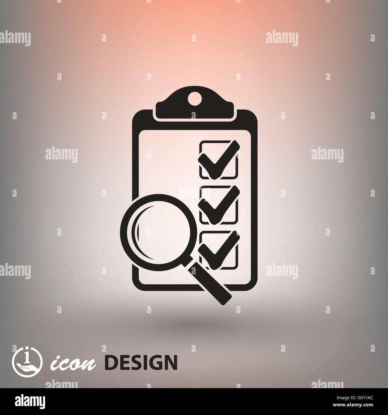 Pictograph of checklist Stock Vector Image & Art - Alamy