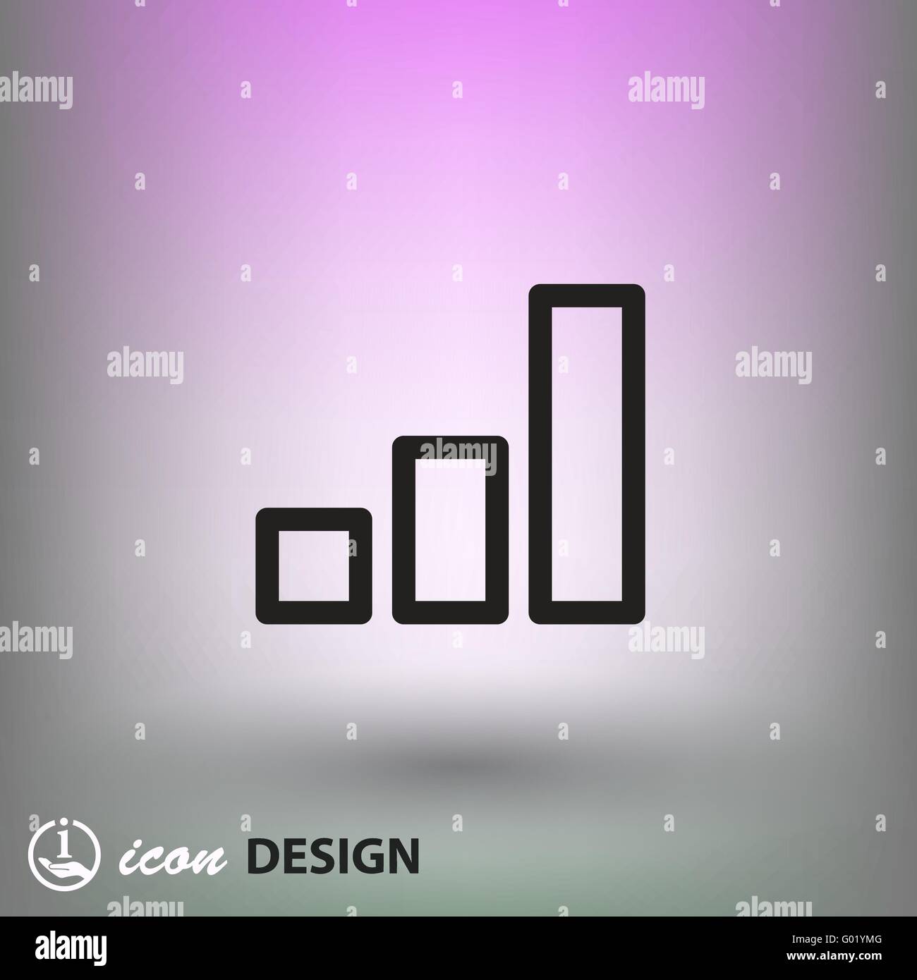 Pictograph of graph Stock Vector Image & Art - Alamy