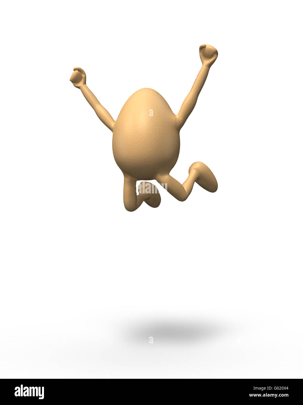 Egg jumping in the air Stock Photo - Alamy