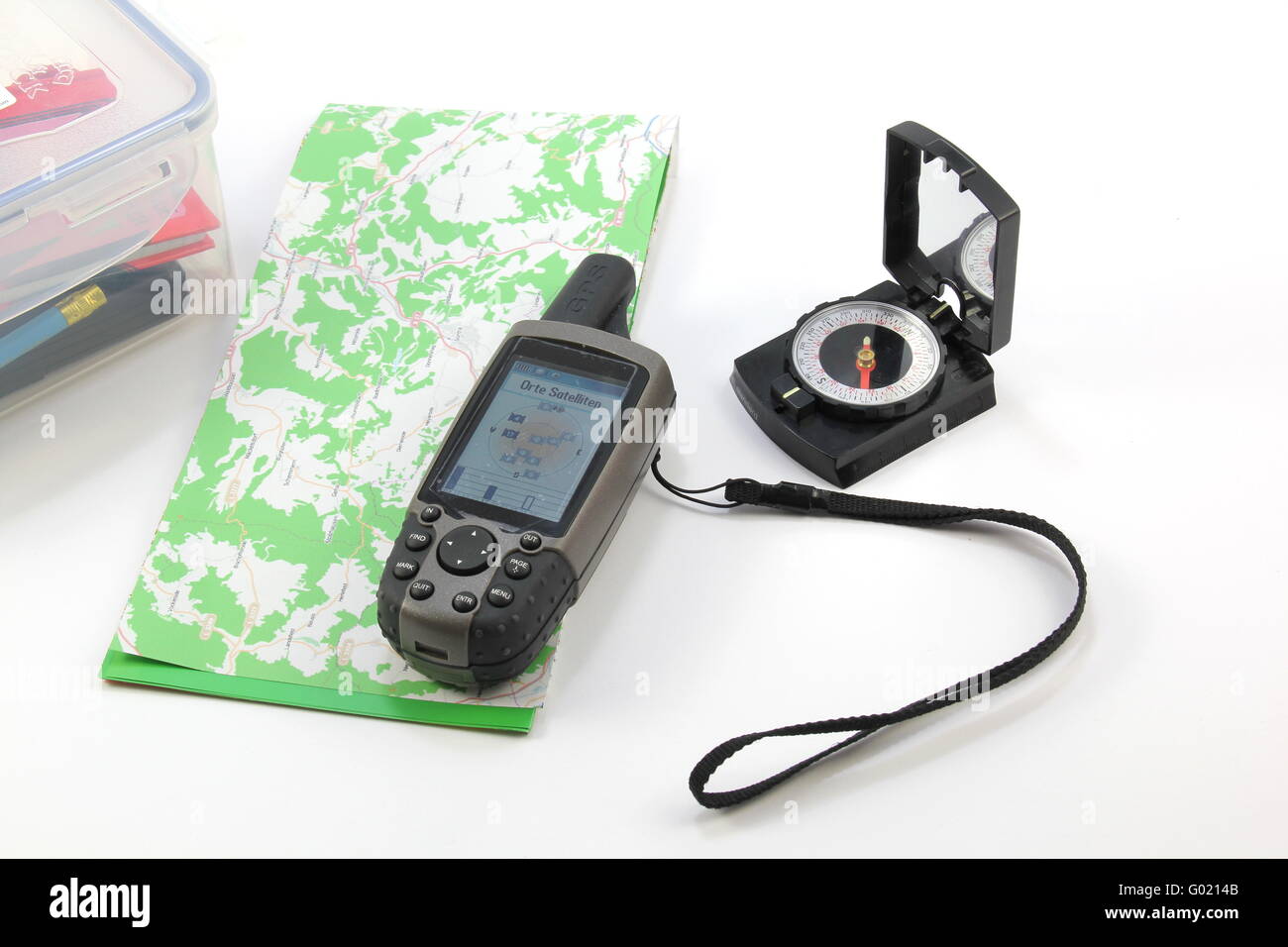 Geocaching map hi-res stock photography and images - Alamy