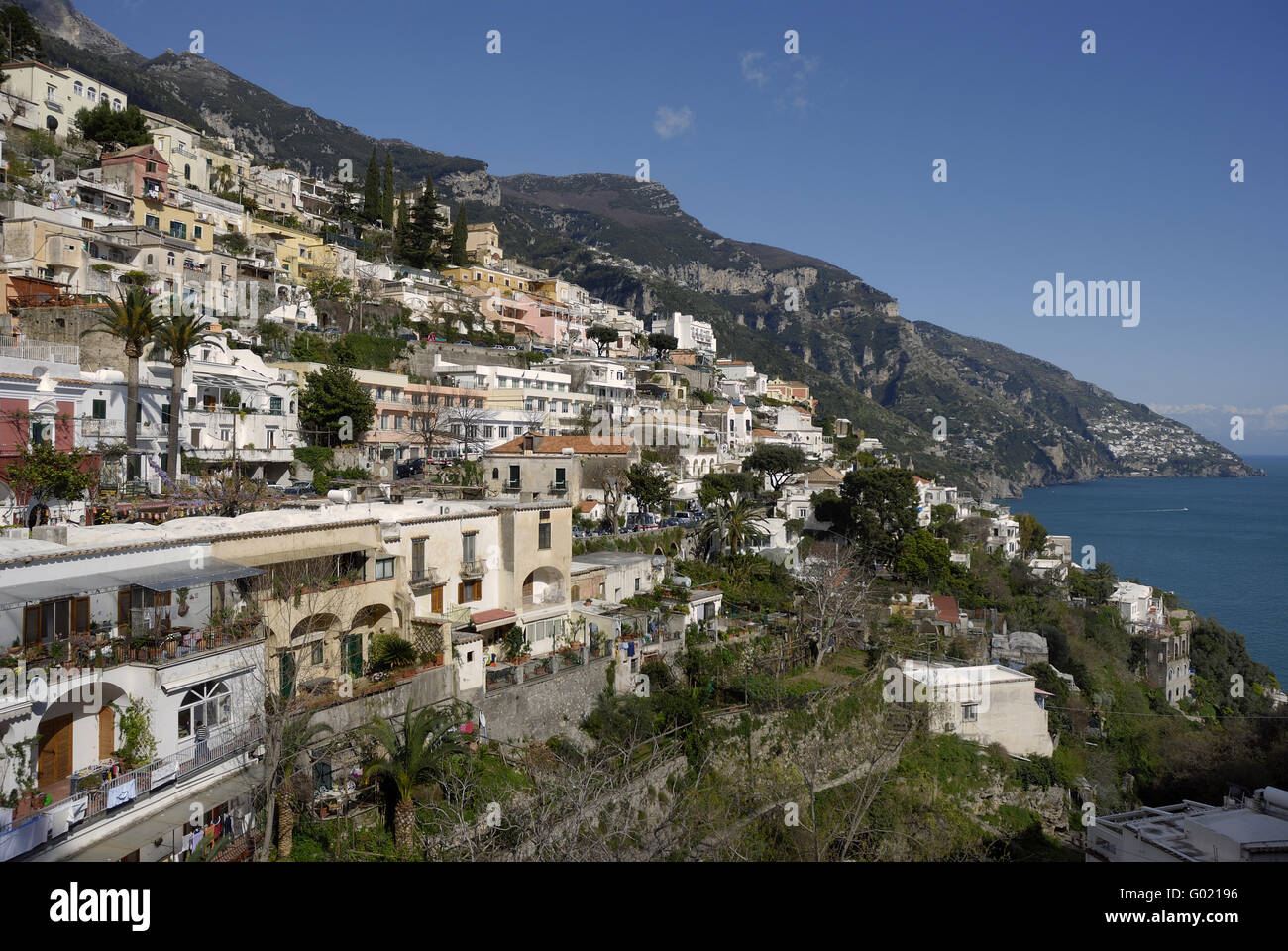 Positano costa hi-res stock photography and images - Alamy