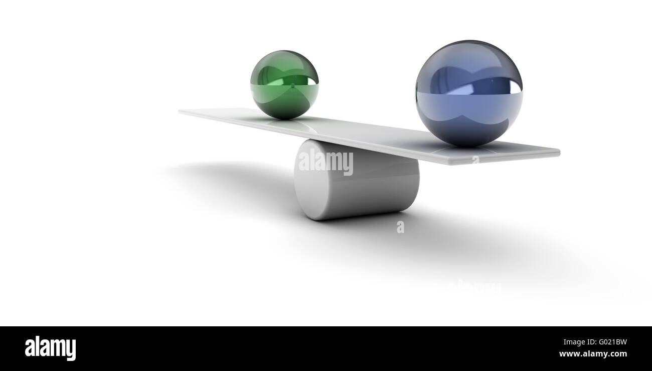 A 3d set of spheres Stock Photo - Alamy