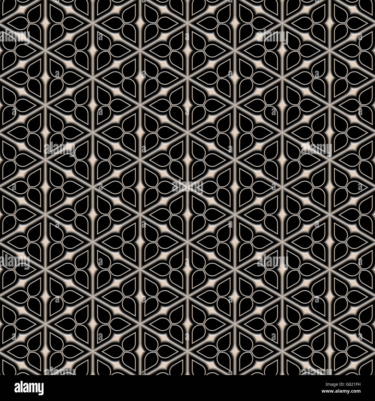 seamless texture of metallic triangle shapes on black background Stock ...