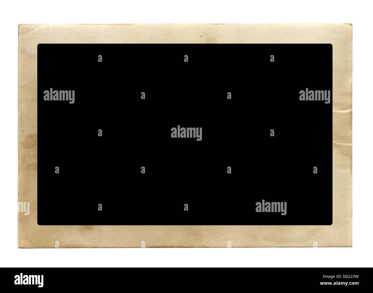 Vintage photo card. Scanned with high resolution Stock Photo - Alamy