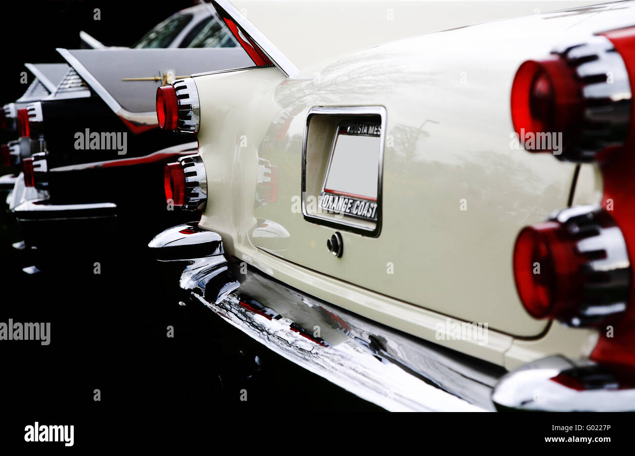 oldtimer shark fin Stock Photo - Alamy