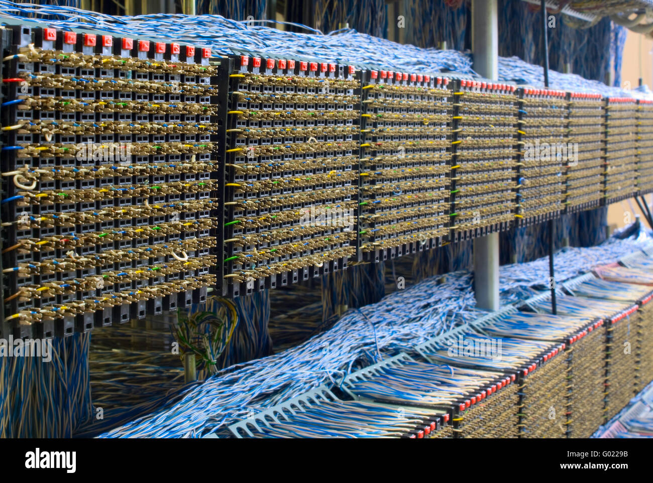 Old fashioned telephone switchboard hi-res stock photography and images ...