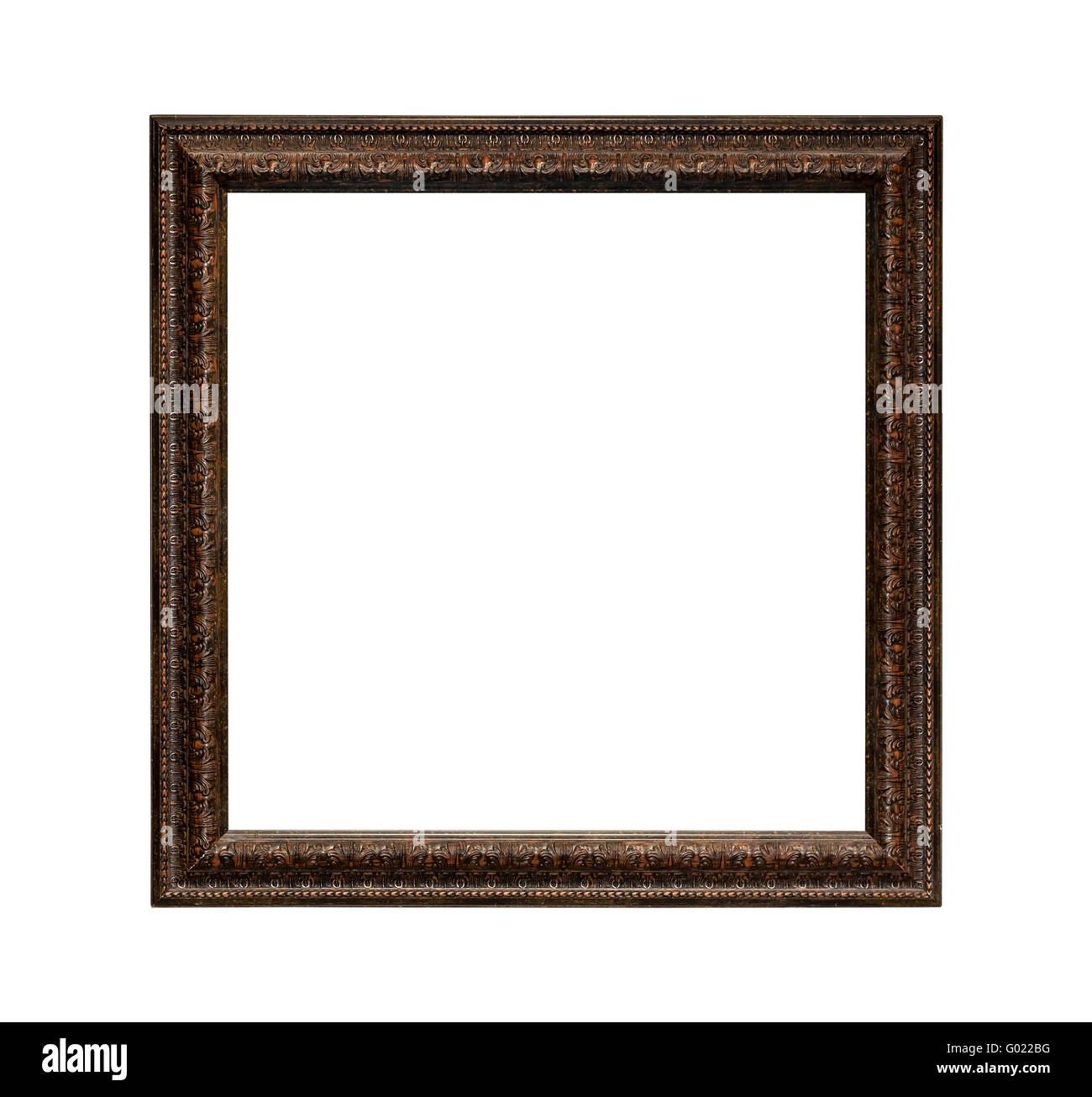 Classic painting canvas frame isolated Stock Photo - Alamy